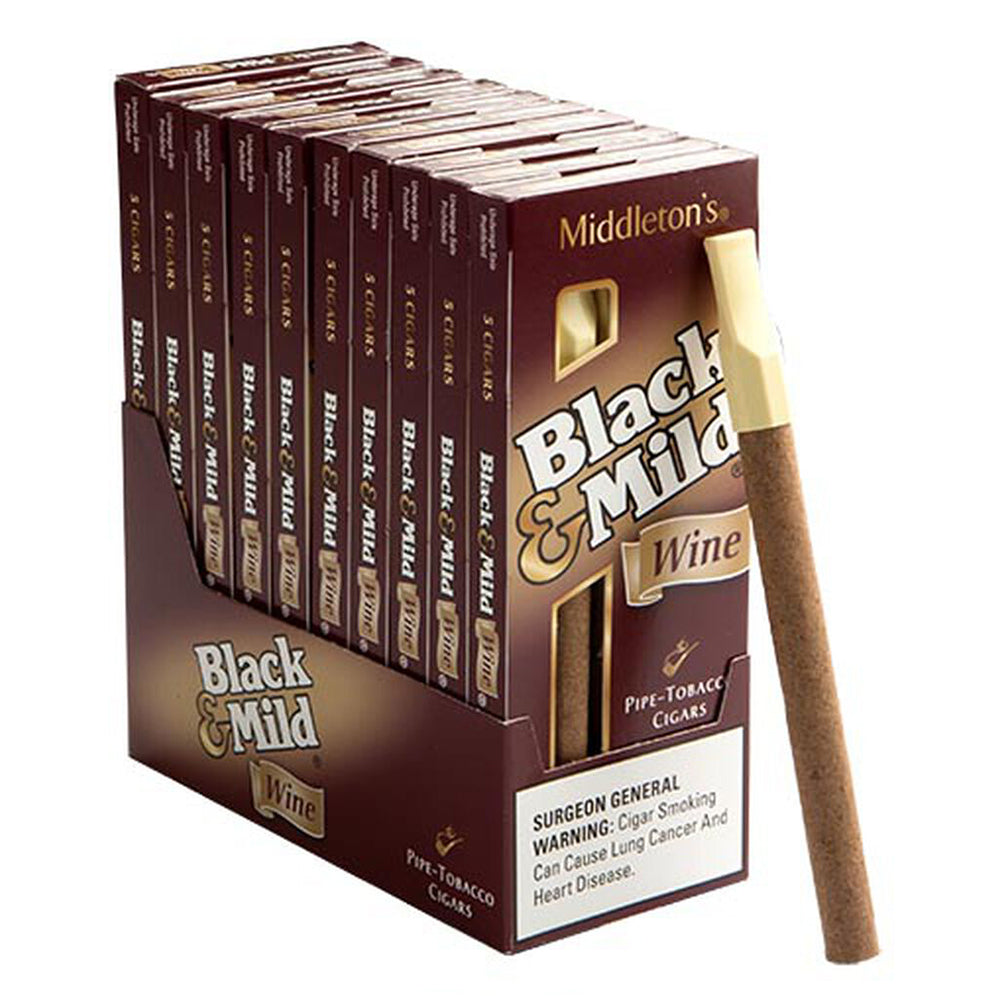 Black & Mild Wine Cigarillos | Smooth & Sweet