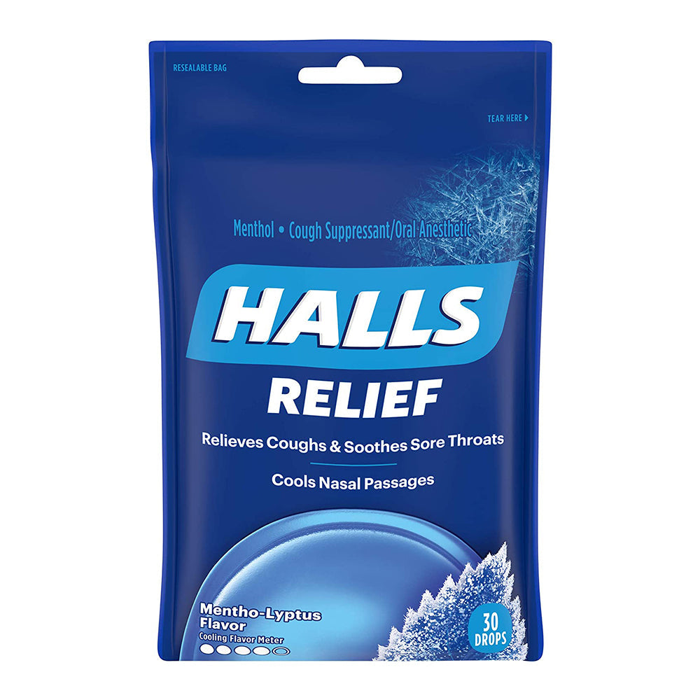 Halls Relief Menthol-Lyptus Flavor Delivery in Los Angeles