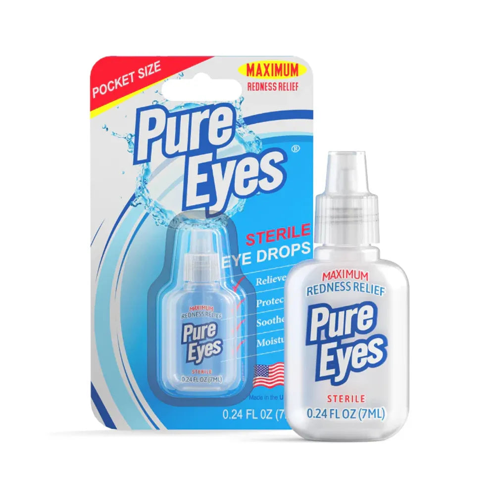 Pure Eye Drops: Relief for Tired and Dry Eyes