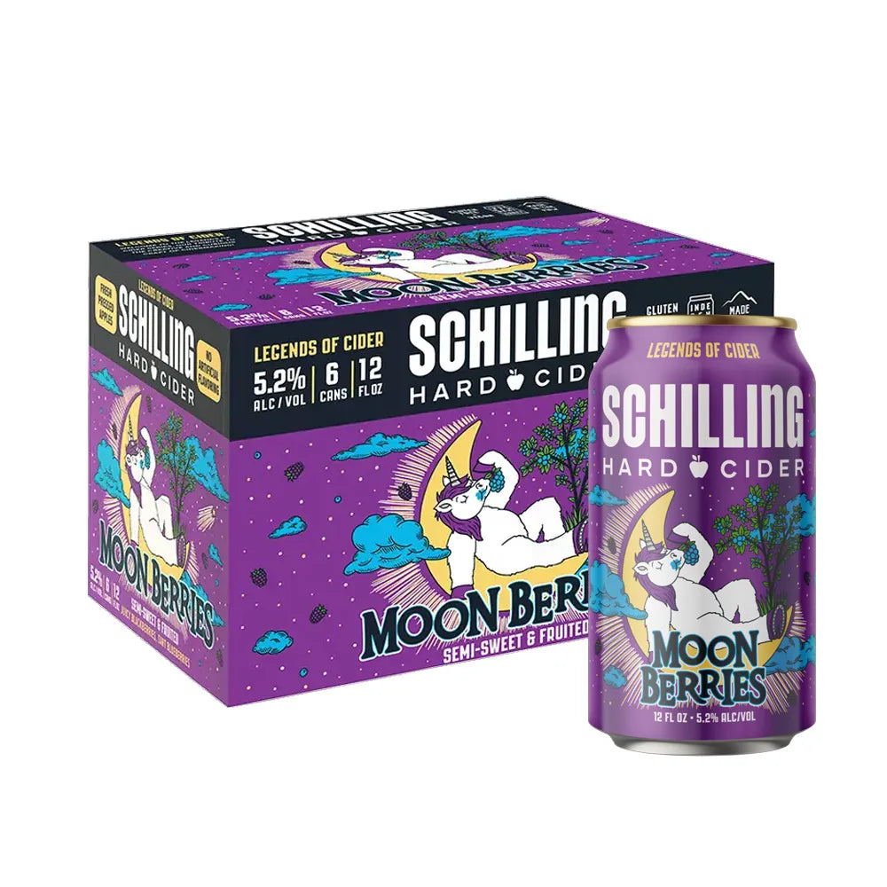 Schilling Moon Berries Cider: Bold and Refreshing Taste