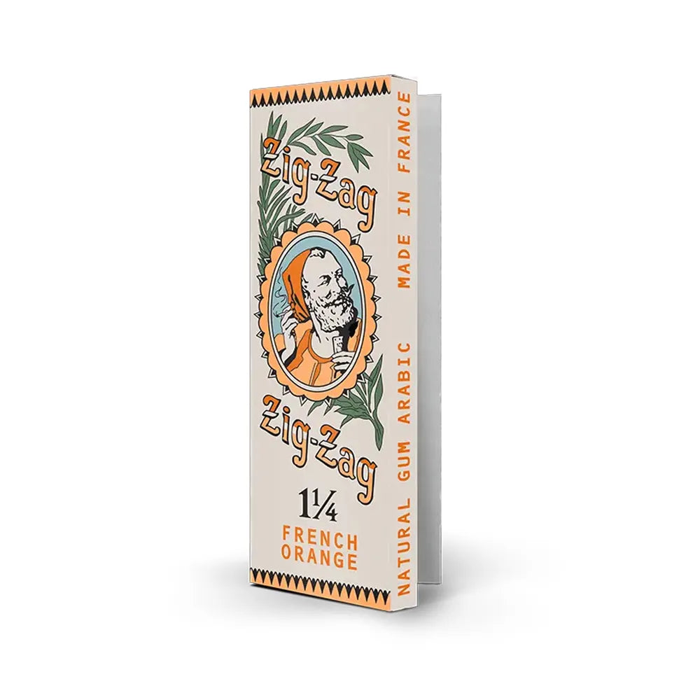 Zig-Zag French Orange 1¼ Rolling Papers for Smooth Hits